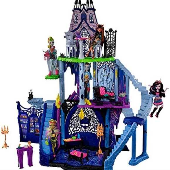 monster high | Toys | Monster High Freaky Fusion Catacombs Playset ...